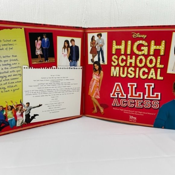 Disney | Other | New Disney High School Musical Deluxe Book | Poshmark